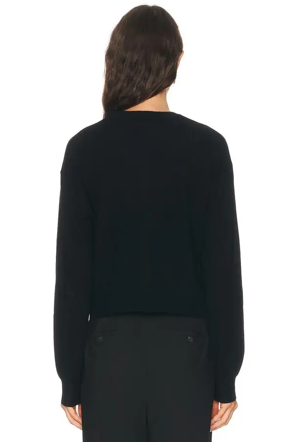 EAVES Marrion Cardigan - Black
