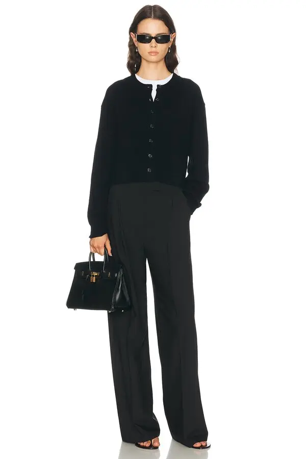 EAVES Marrion Cardigan - Black