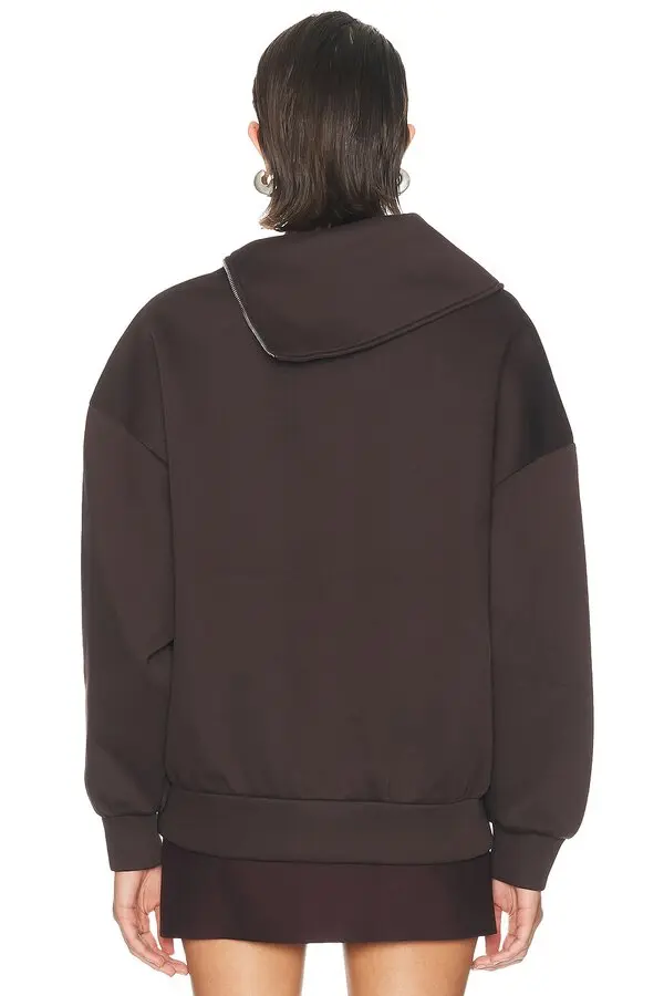 AGOLDE Coyle Sweatshirt In Brown - Deep Roast
