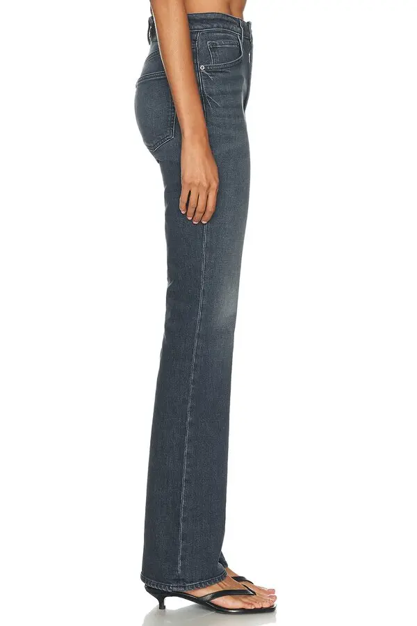 GRLFRND Melanie High Rise Boot Cut In Black