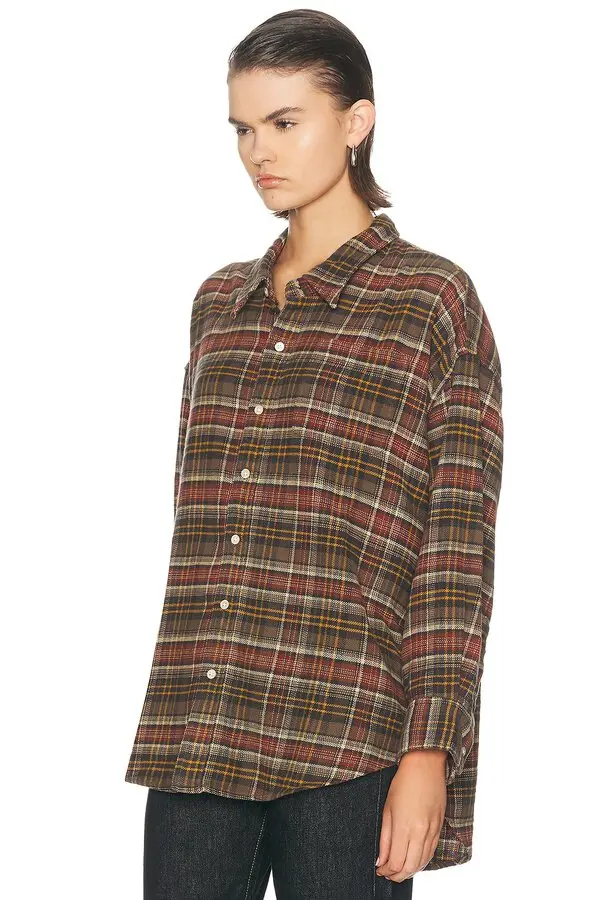 R13 Drop Neck Shirt