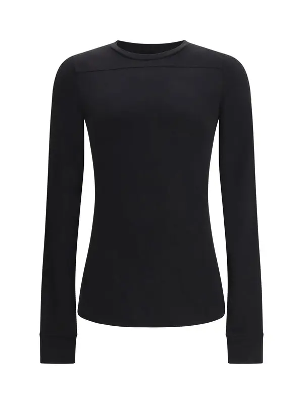 Moncler Rick Owens Girder Long-sleeved T-shirt + Rick Owens - Black