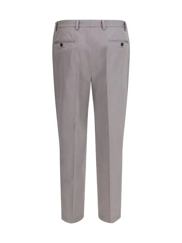 Prada Tailored Cotton Poplin Pants