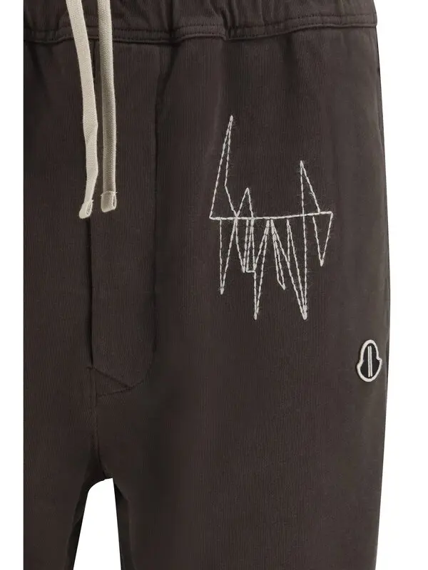 Moncler Rick Owens Cotton Sweatpants + Rick Owens - Brown