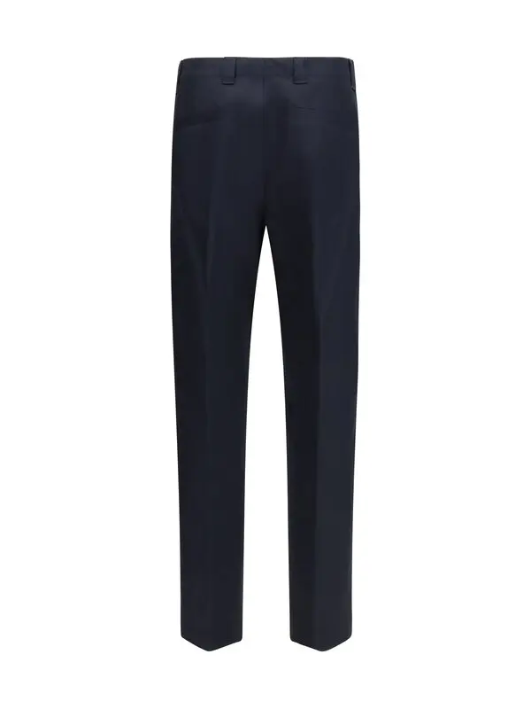 Gucci Compact Cotton Twill Pants - Blue