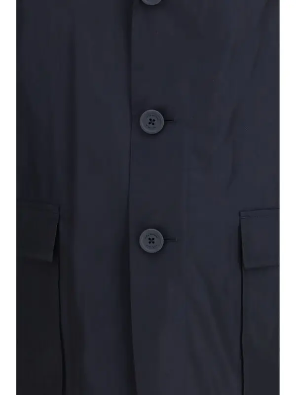 Thom Browne Packable Logo Print Jacket