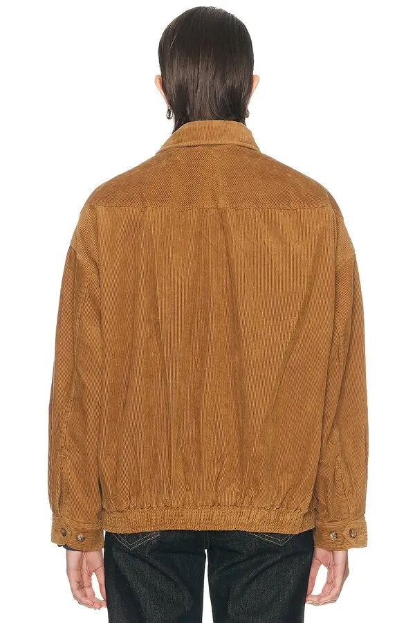 Polo Ralph Lauren Wale Jacket In Brown