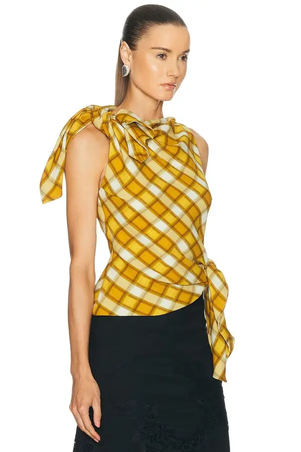Monse Knotted Top