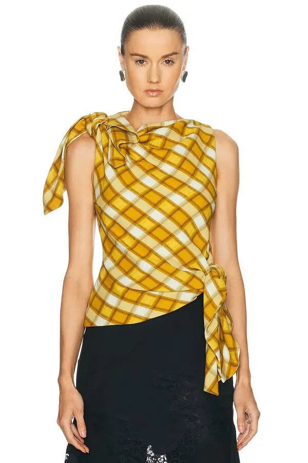 Monse Knotted Top