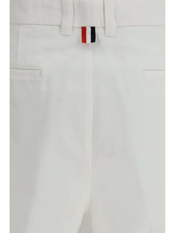Thom Browne Typewriter Cloth Utility Chino Shorts