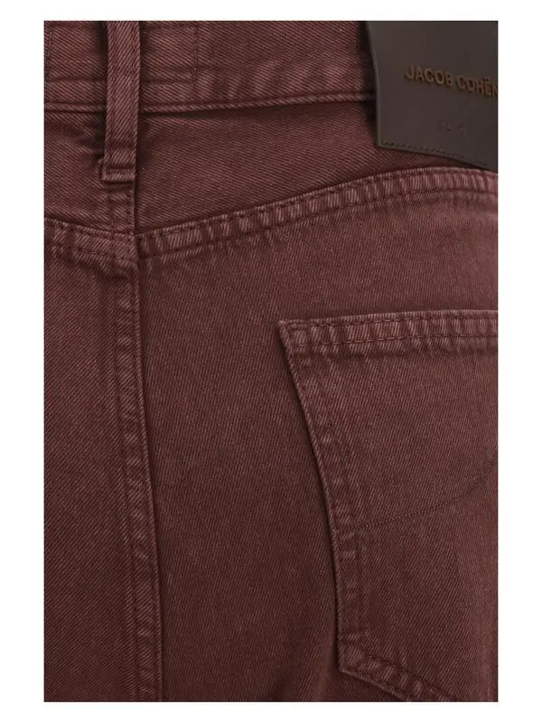 JACOB COHЁN High-rise Straight-leg Jeans