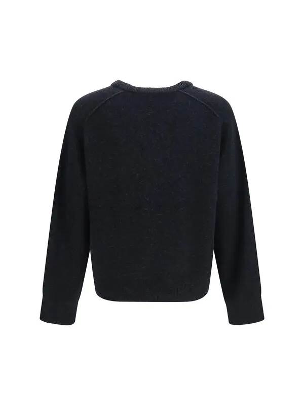 Acne Studios Camel Hair V-neck Sweater