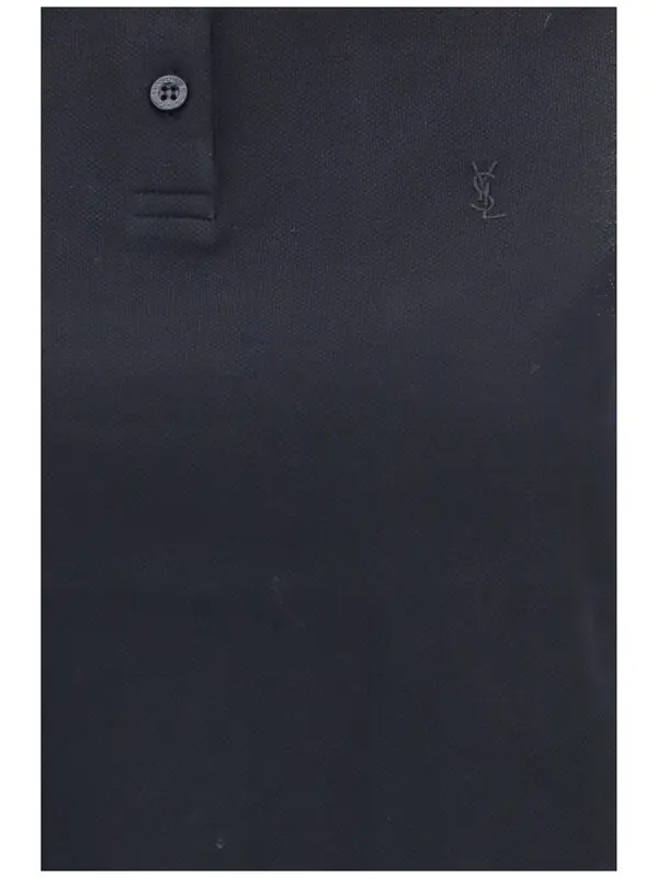 Saint Laurent Cassandre Piqué Polo
