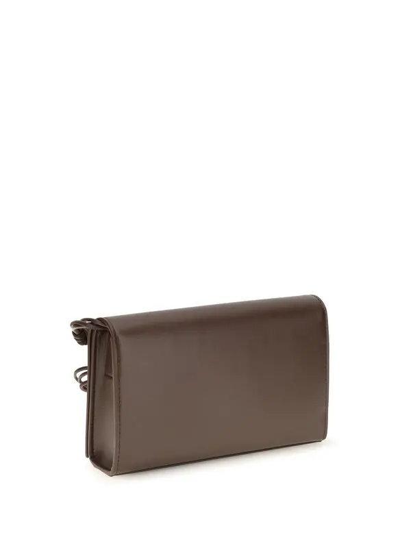 JIL SANDER Tangle Wallet With Shoulder Strap
