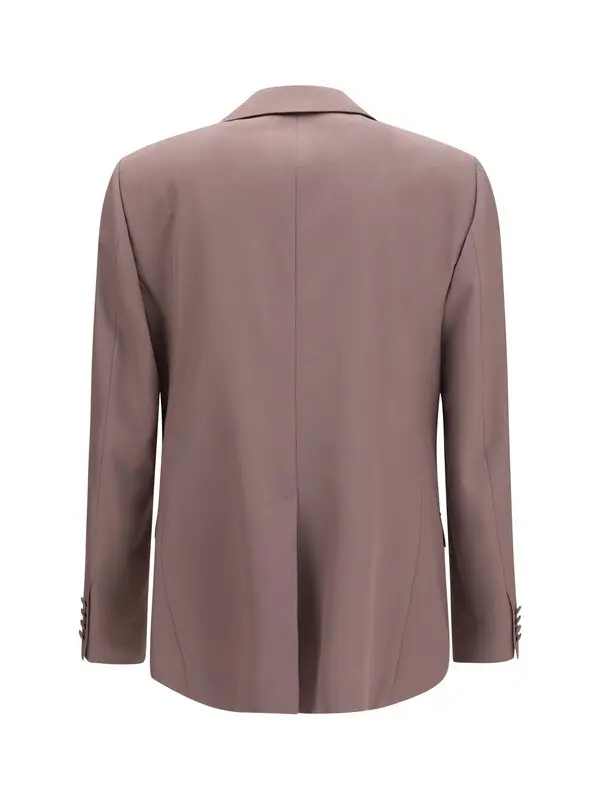 Dolce & Gabbana Single-breasted Wool Poplin Jacket