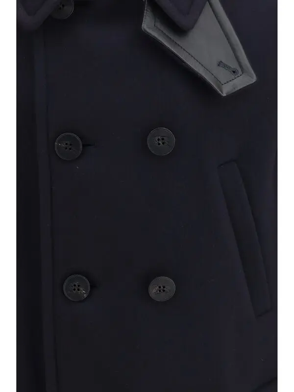 Burberry Wool Cashmere Pea Coat