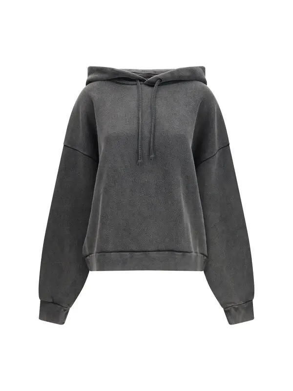 Acne Studios Cotton Hoodie - Gray