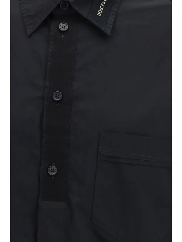 Dolce & Gabbana Cotton Shirt With Pockets