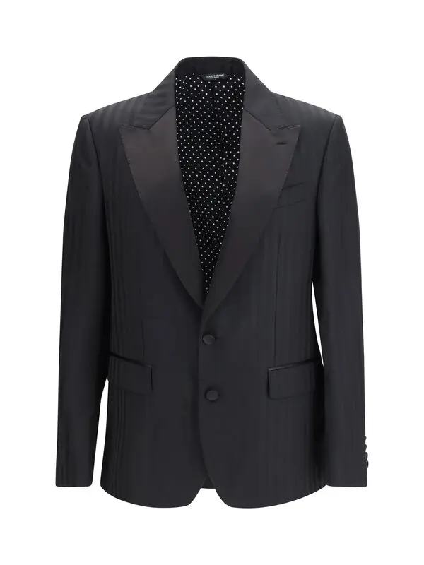 Dolce & Gabbana Striped Peak-lapel Blazer
