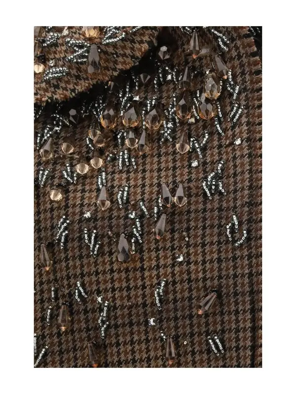 Prada Reversible Single-breasted Coat With Gocce Details