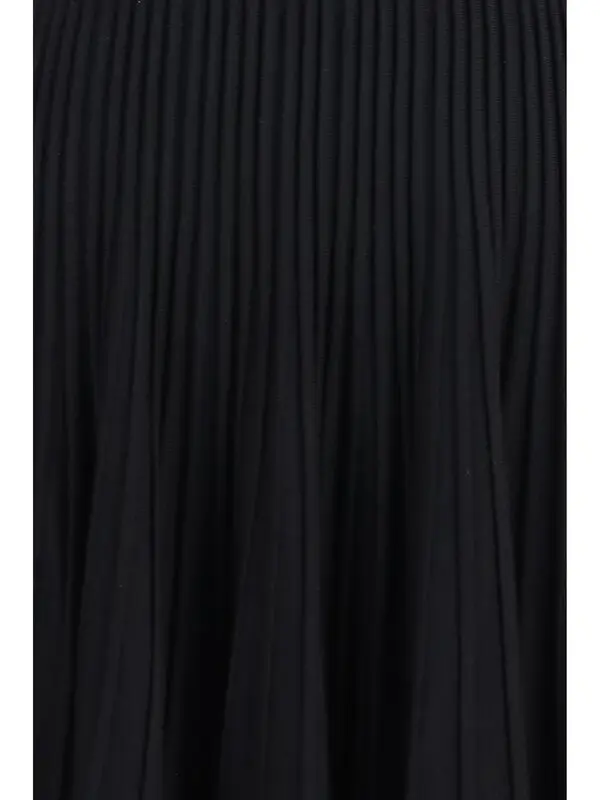 Alaïa 3d Sculpted Knit Pointed Dress