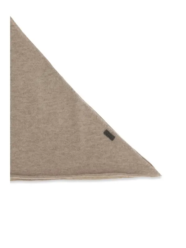 Brunello Cucinelli Cashmere Scarf - Cream