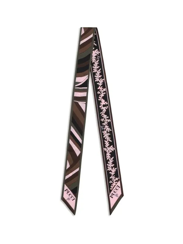 Emilio Pucci Silk Twill Scarf