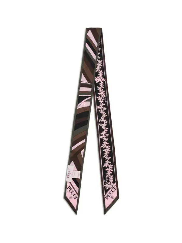 Emilio Pucci Silk Twill Scarf