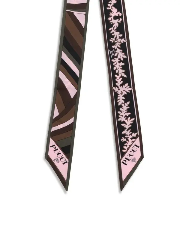 Emilio Pucci Silk Twill Scarf