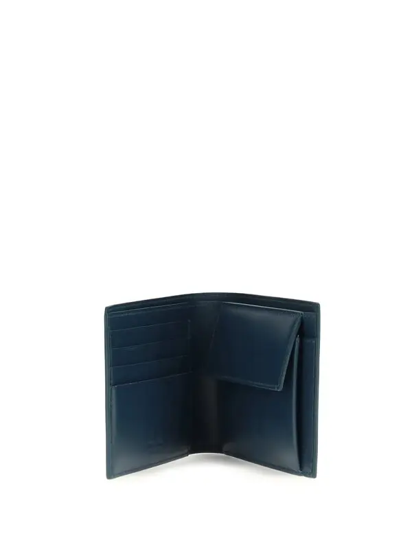 FERRAGAMO Leather Wallet - Blue