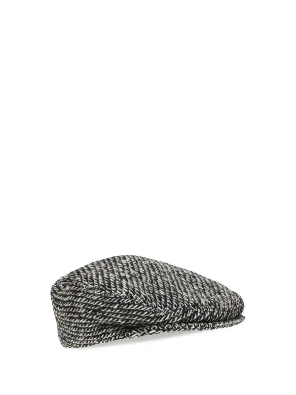 Dolce & Gabbana Wool-blend Flecked Flat Cap