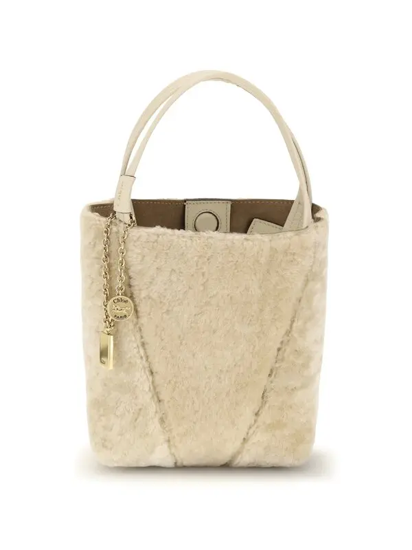 Chloé Spin Bouclé Bucket Bag - Multicolor