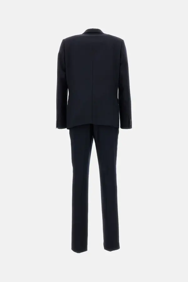 Paul Smith Abito Due Bottoni In Twill Di Lana Tailored Fit