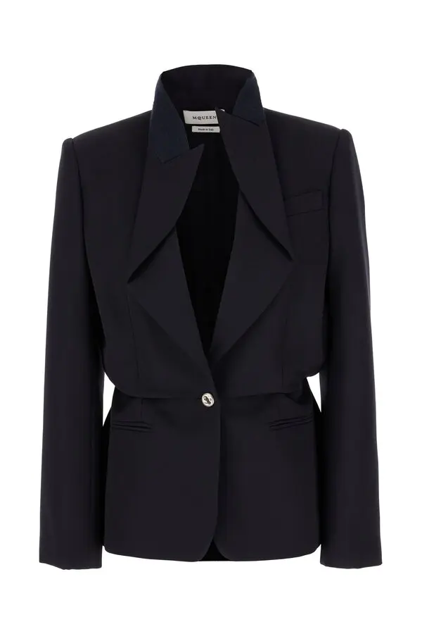Alexander McQueen Clothing Blazers & Gilets - Multicolor