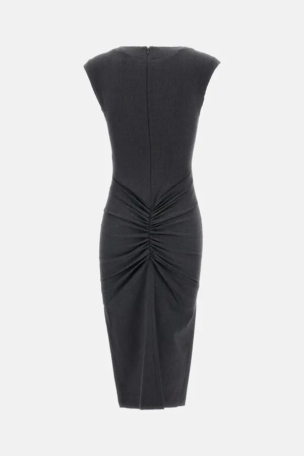 Jacquemus Abito La Robe Alba Midi - Grey