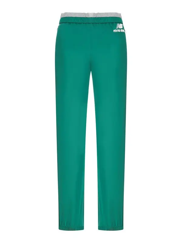 Miu Miu New Balance X Technical Poplin Trousers Featuring Coco Gauff