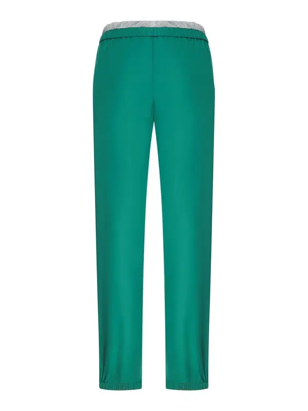 Miu Miu New Balance X Technical Poplin Trousers Featuring Coco Gauff