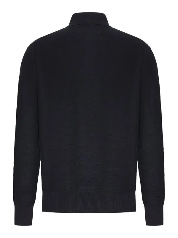 Zegna Cashmere Oasis Polo - Black