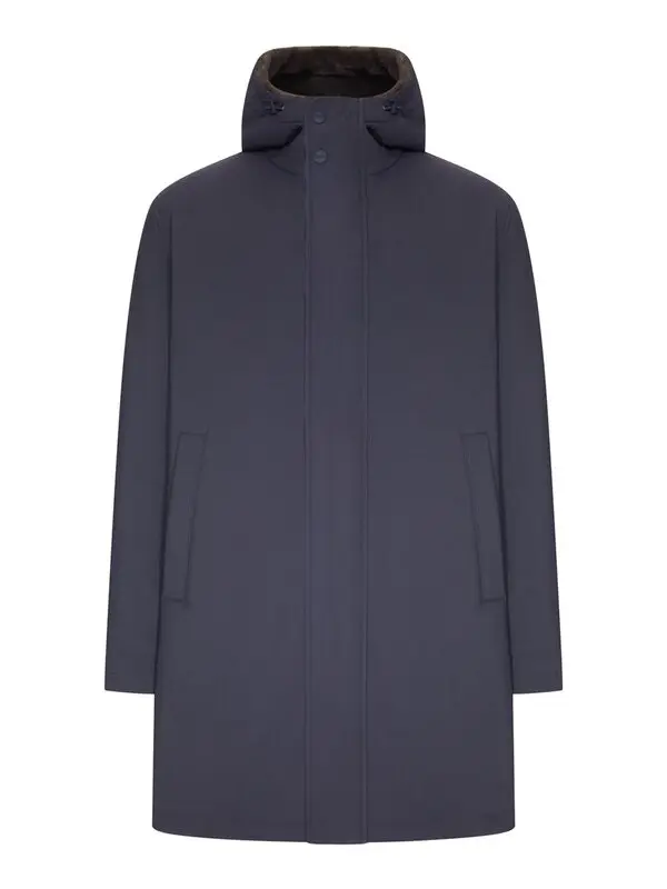 Herno Keystone Parka With Faux Fur Inside