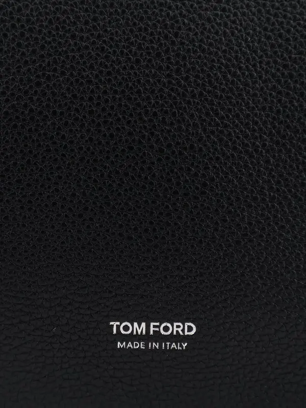 TOM FORD Grainde Leather Pochette