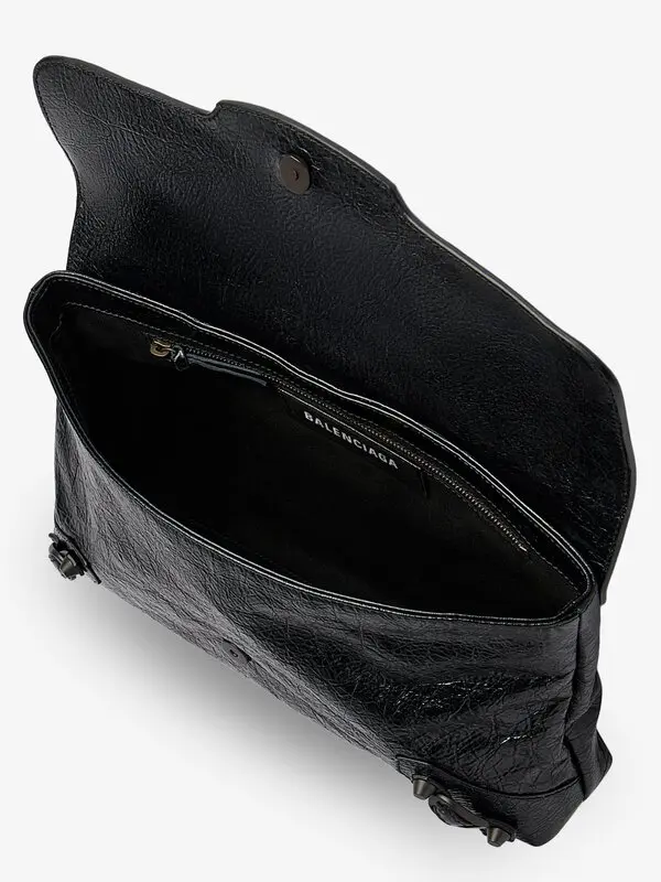 Balenciaga Le City Leather Clutch Bag