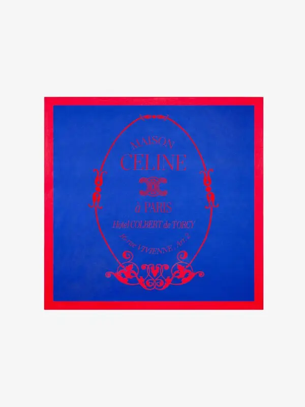 Celine Maison 90 Silk Foulard - Multicolor