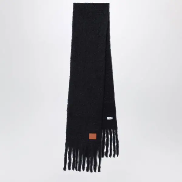 Loewe Scarf In Mohair And Wool Blend