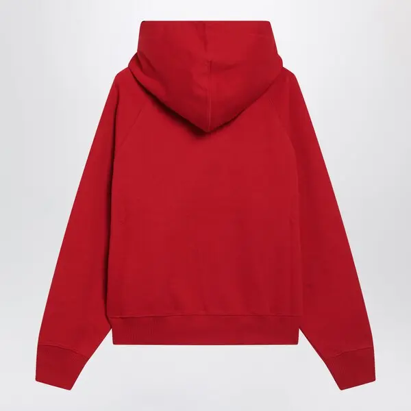 AMI Paris Hooded Sweatshirt With Logo Embroidery