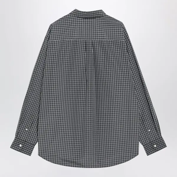 Loewe And White Technical Cotton Shirt - Black