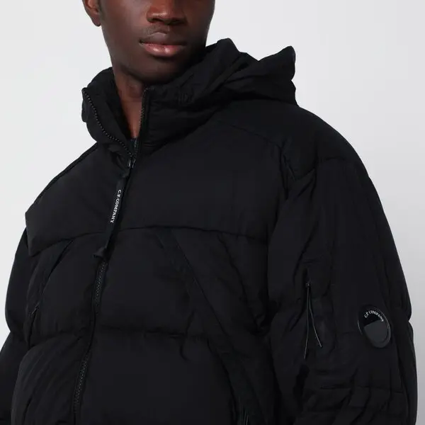 C.P. COMPANY Nylon Zip-up Down Jacket