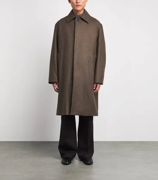 Studio Nicholson Wool-blend Ady Overcoat