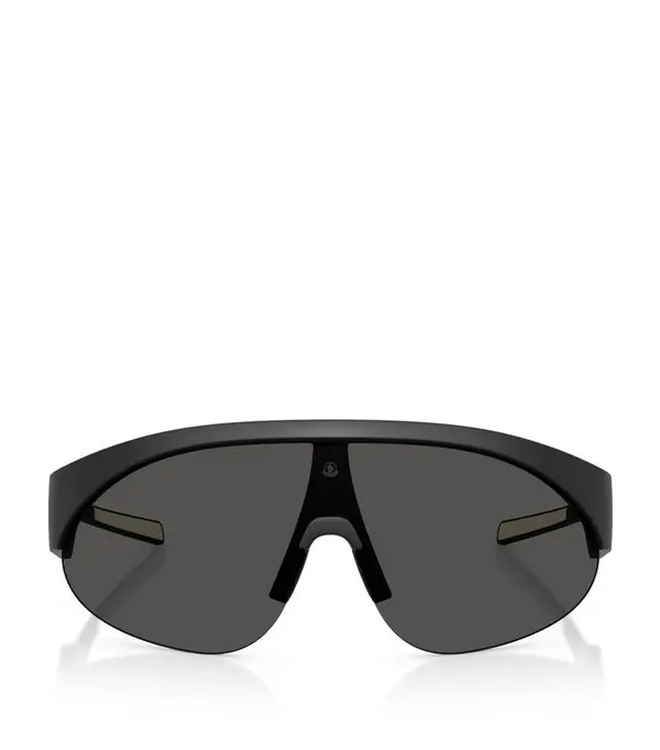 Moncler Myrr Oval Sunglasses - Black