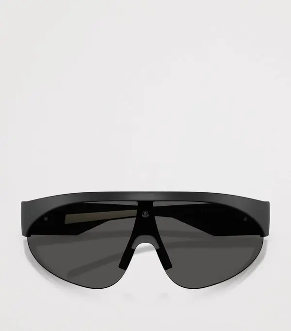 Moncler Myrr Oval Sunglasses - Black