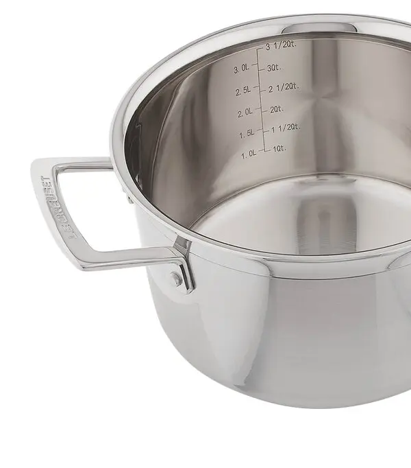 LE CREUSET 3-ply Stainless Steel Saucepan